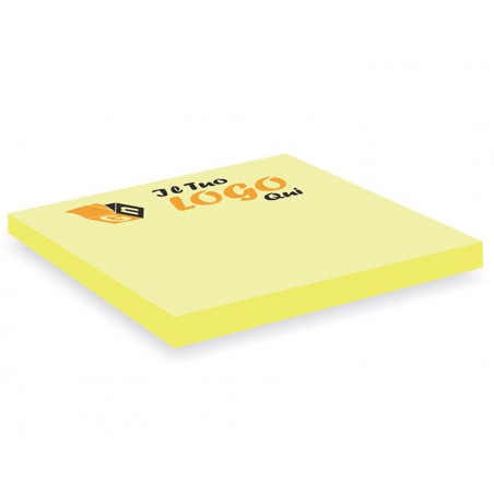 Post it giallo 75x75mm personalizzati | Giallonote