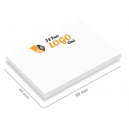 Post it piccoli personalizzati 50x40mm | Giallonote