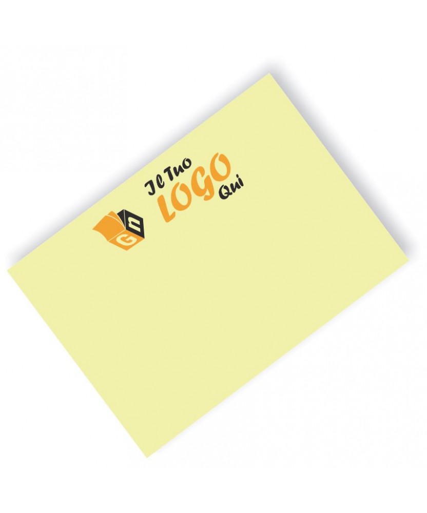 Post it misure standard e cubi post it da stampare online | Giallonote