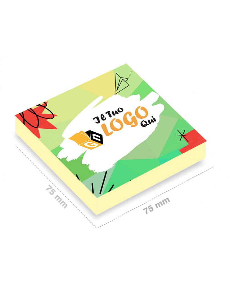 Post-it giallo personalizzato con copertina | Giallonote