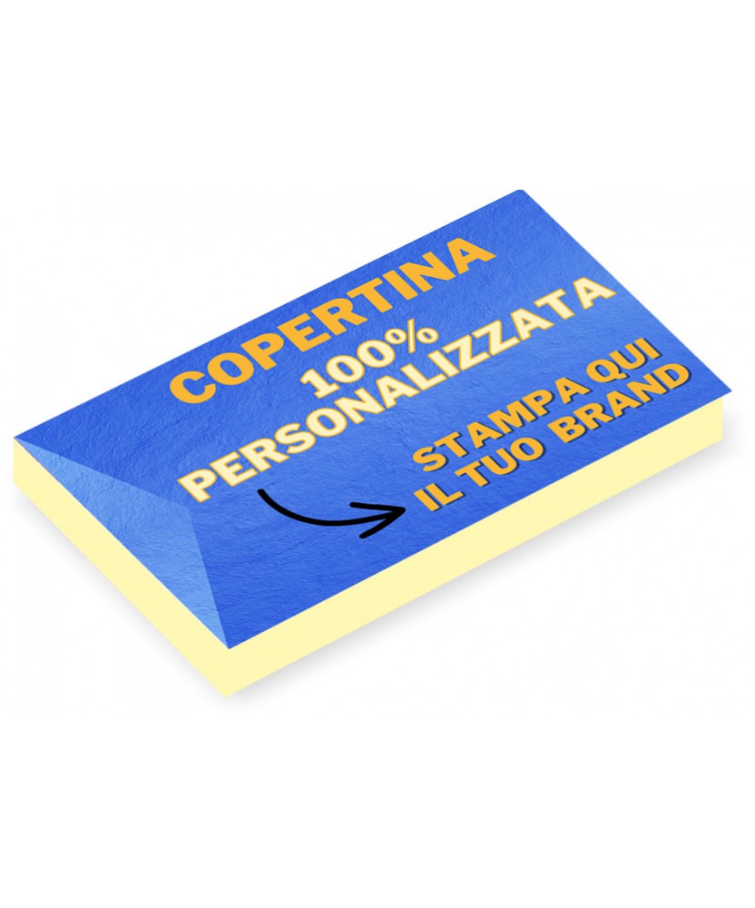 Post-it giallo personalizzato con copertina | Giallonote